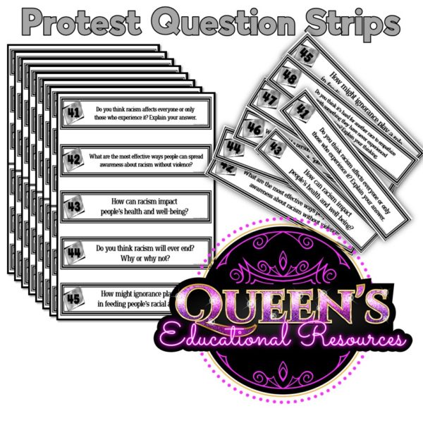 Racism Questions | Racism Worksheets | Racism Discussion | Civil Rights ...