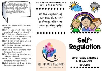 BROCHURE Self-Regulation I Social Emotional Learning & Executive ...