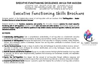 BROCHURE Self-Regulation I Social Emotional Learning & Executive ...