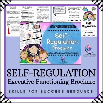 BROCHURE Self-Regulation I Social Emotional Learning & Executive ...