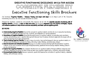 BROCHURE Cognitive Flexibility I SEL & Executive Functioning | Made By ...