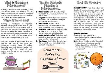 BROCHURE Planning & Prioritization I Study Skills I Executive ...