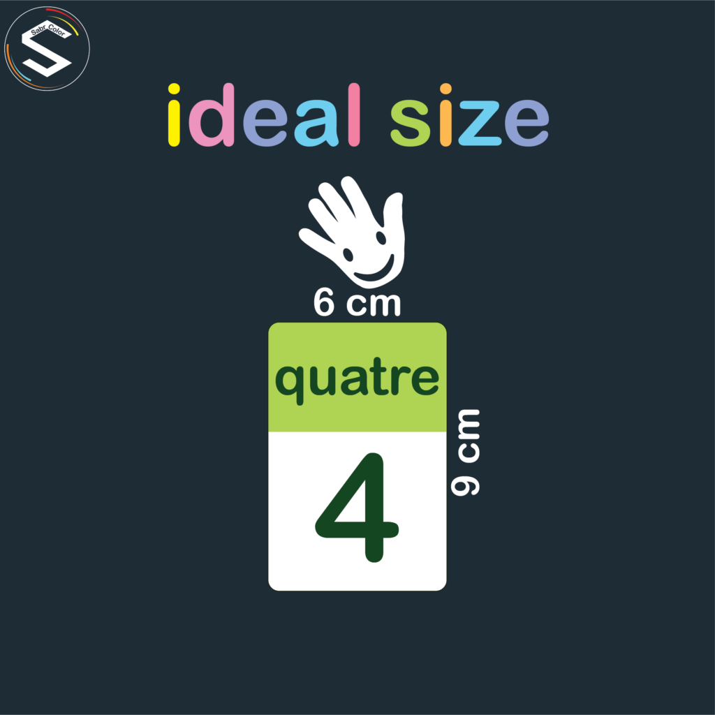 FRENCH 01 to 100 Numbers flash cards (Les Nombres français de 1 à 100 ...