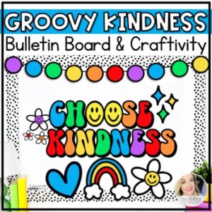 Retro Classroom Decor - Rainbow Kindness Bulletin Board | Made By Teachers