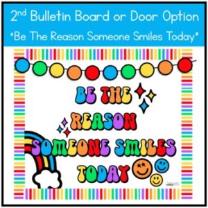 Retro Classroom Decor - Rainbow Kindness Bulletin Board | Made By Teachers
