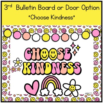 Groovy Kindness Bulletin Board | Made By Teachers