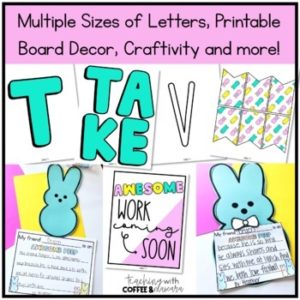 Peeps Bulletin Board and Craftivity | Made By Teachers