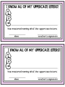 Kindergarten Milestone Award Certificates | Made By Teachers