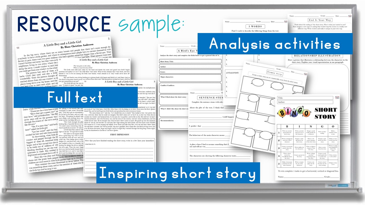 Winter Unit - Middle School Paired Reading, Writing Prompts - Print and ...