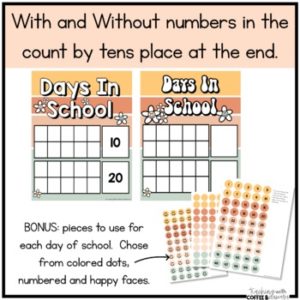 Days in School | Retro Boho | Made By Teachers