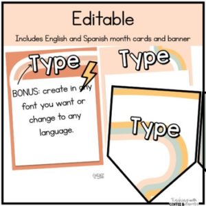 Boho Birthday Display | Made By Teachers