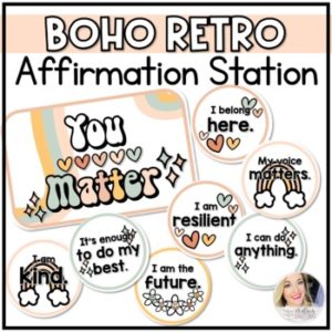 Boho Affirmation Station | Made By Teachers
