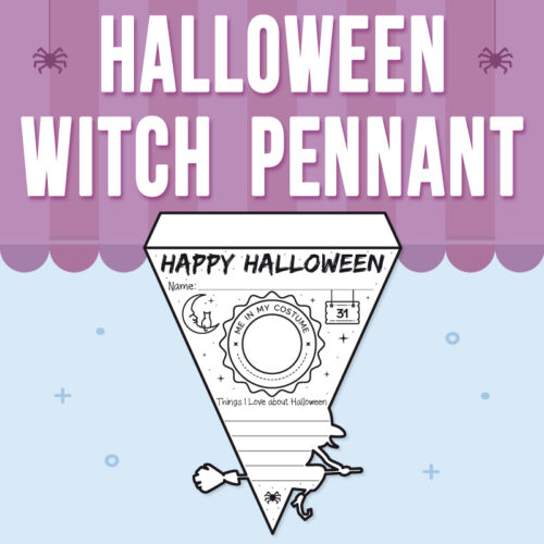 Halloween | Pennants, Banners and Main Facts ENGLISH BUNDLE | Made By ...
