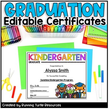 5th Grade Graduation Certificate Template