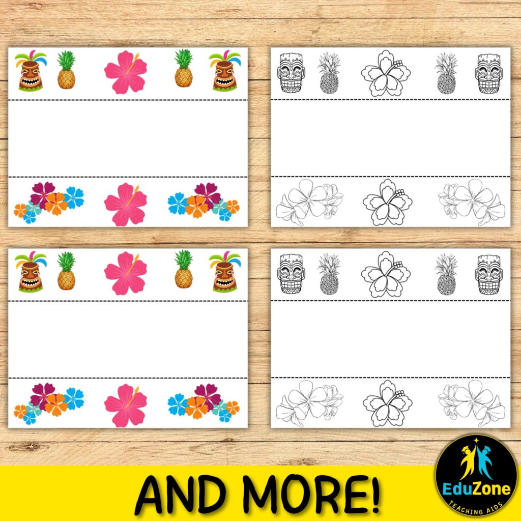 Colorful Luau Party Hats & Crowns: Add Some Fun to Your Classroom ...