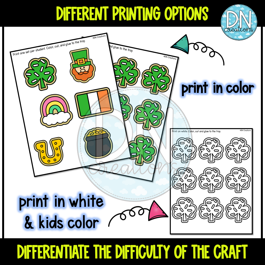 St. Patrick's Day Cookies Craft | St. Patrick's Craft | Simple March ...