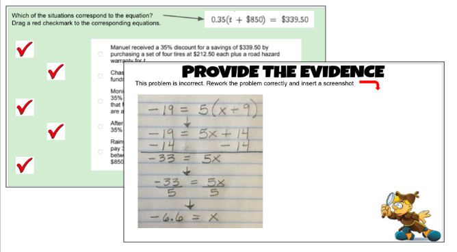 7.A.3.1, 7.A.3.3 Linear Equations Activity | Made By Teachers