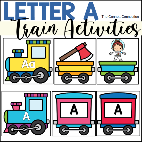 Letter A Train Worksheets and Centers | Made By Teachers