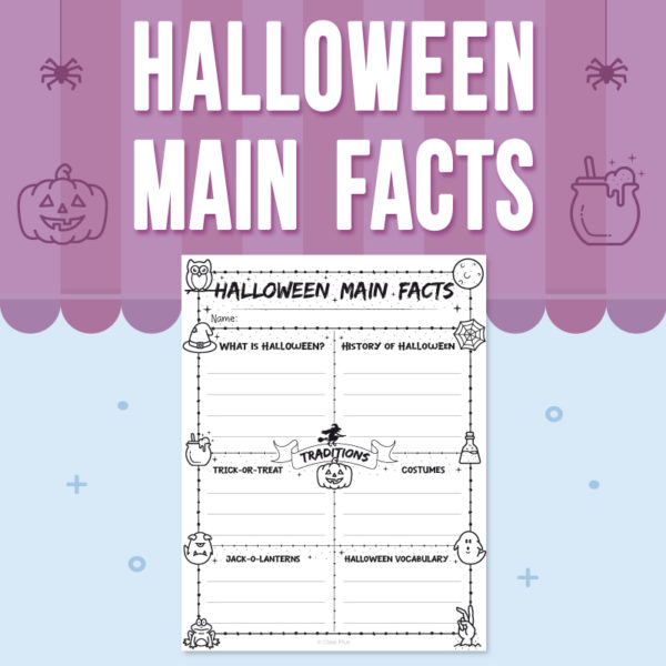 Halloween | Pennants, Banners and Main Facts ENGLISH BUNDLE | Made By ...