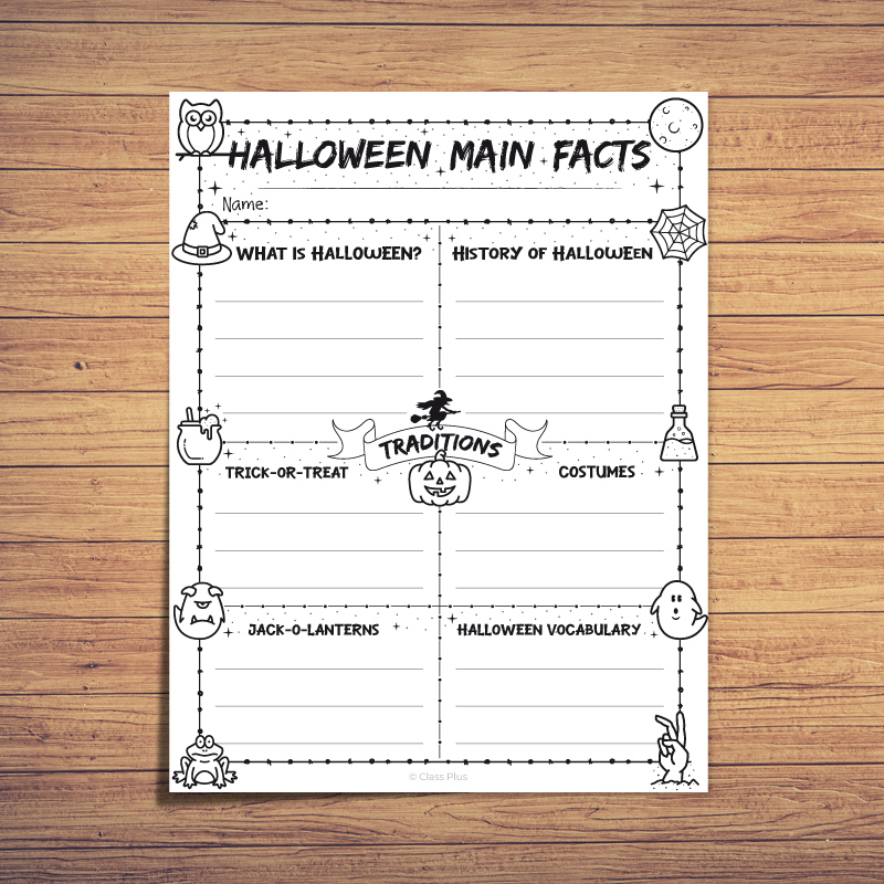 Halloween Main Facts | Made By Teachers