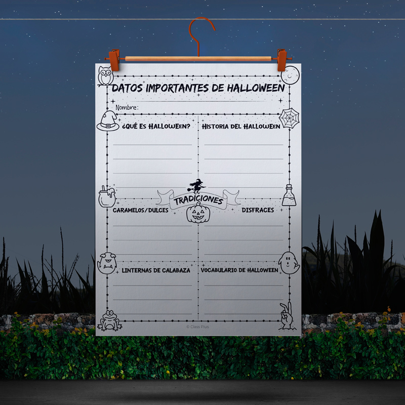 Halloween Datos Principales | Made By Teachers
