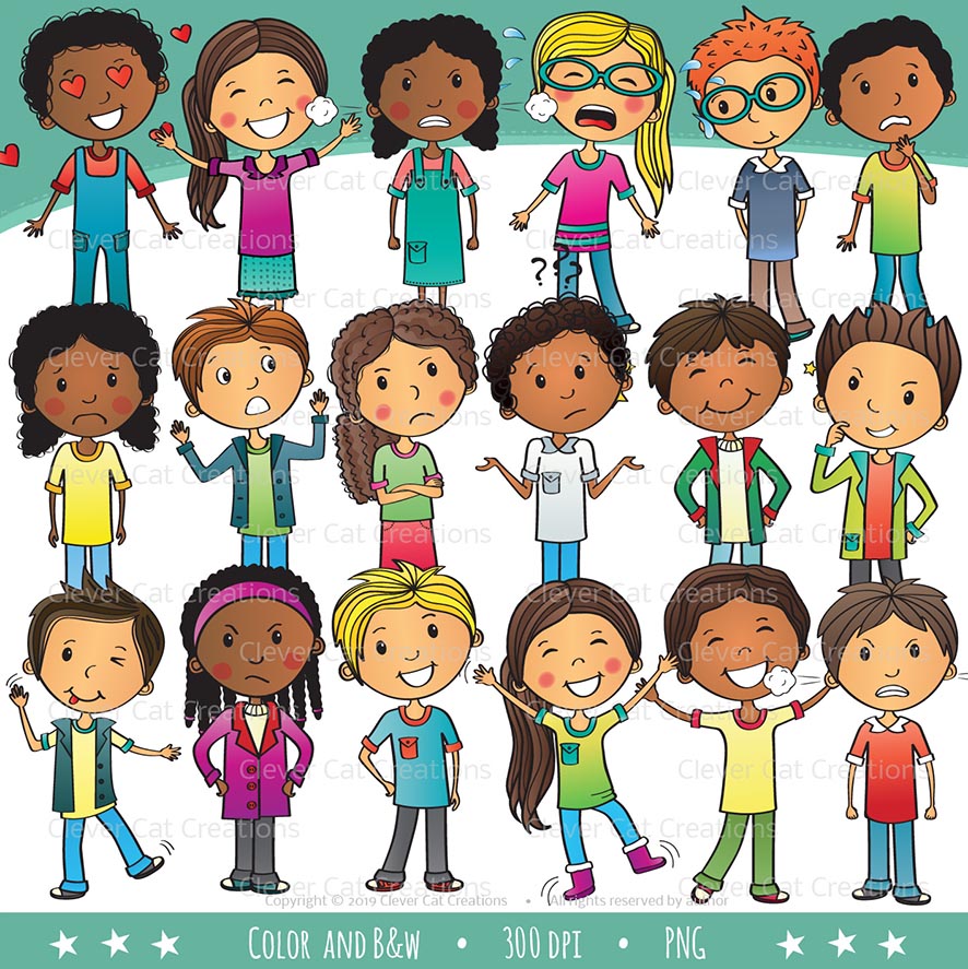 Emotions Clip Art | Made By Teachers