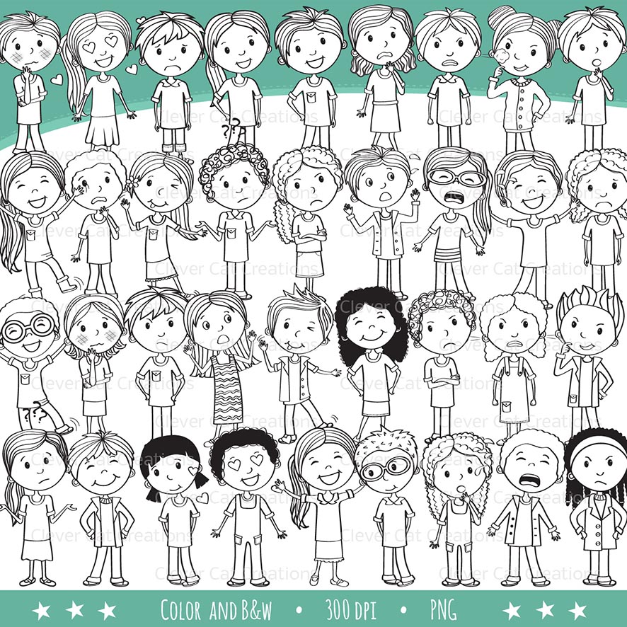 Emotions Clip Art | Made By Teachers