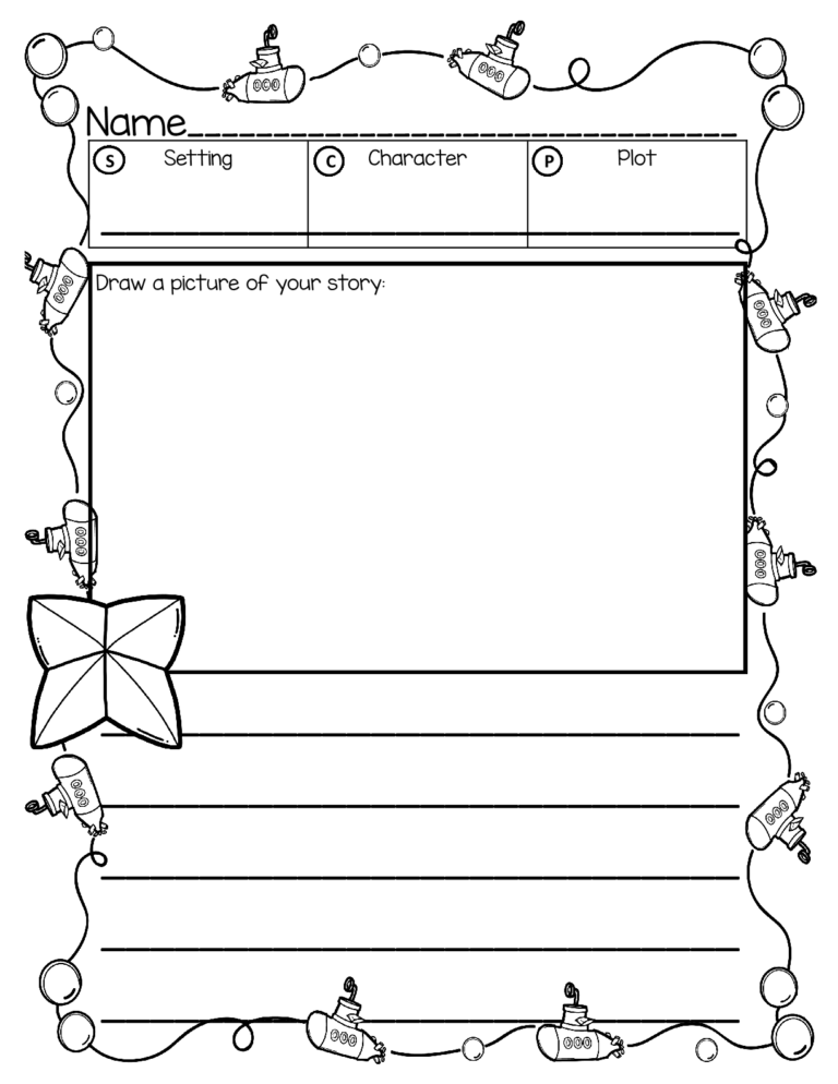 Story Starters: Shark Week Writing Prompt Cootie Catchers! | Made By ...