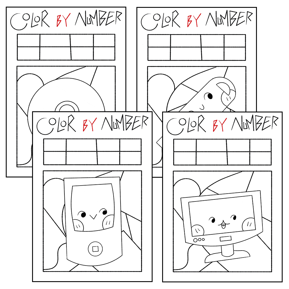 Technology Editable Color By Code Worksheet Activity, Technology Color ...