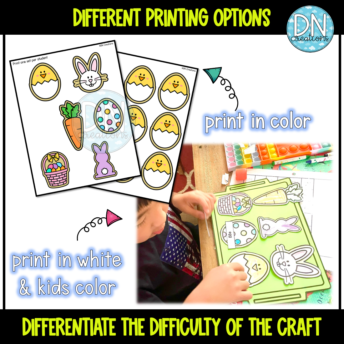 Easter Cookies Craft l Easter Crafts l Kindergarten Easter Craft | Made ...