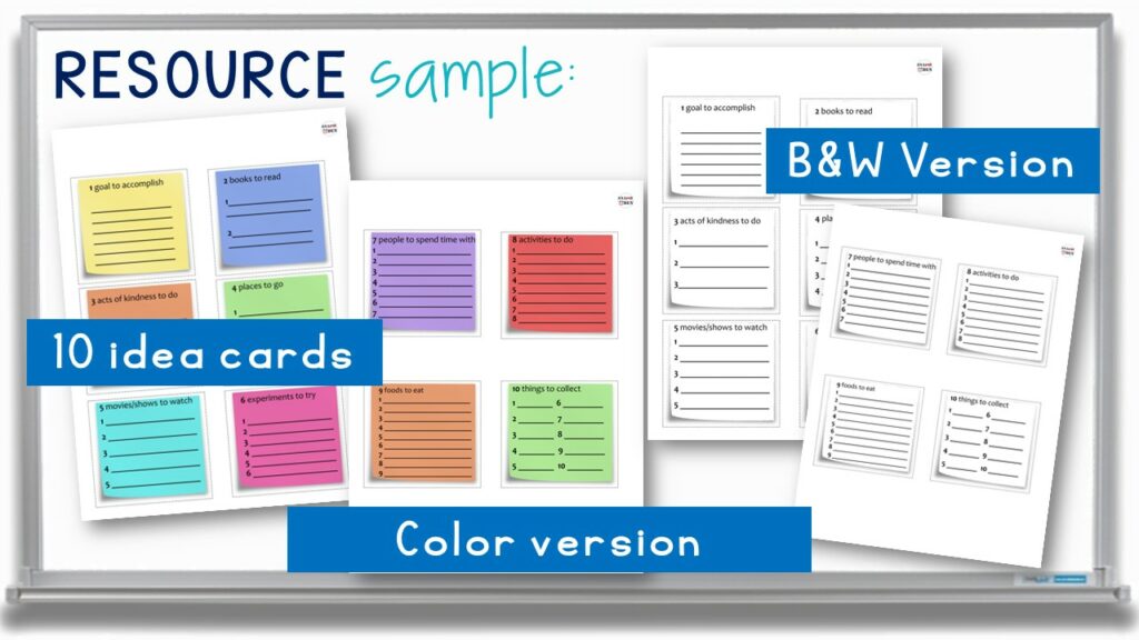 Bucket List Craft and Writing Activity - All Year Templates and Task ...