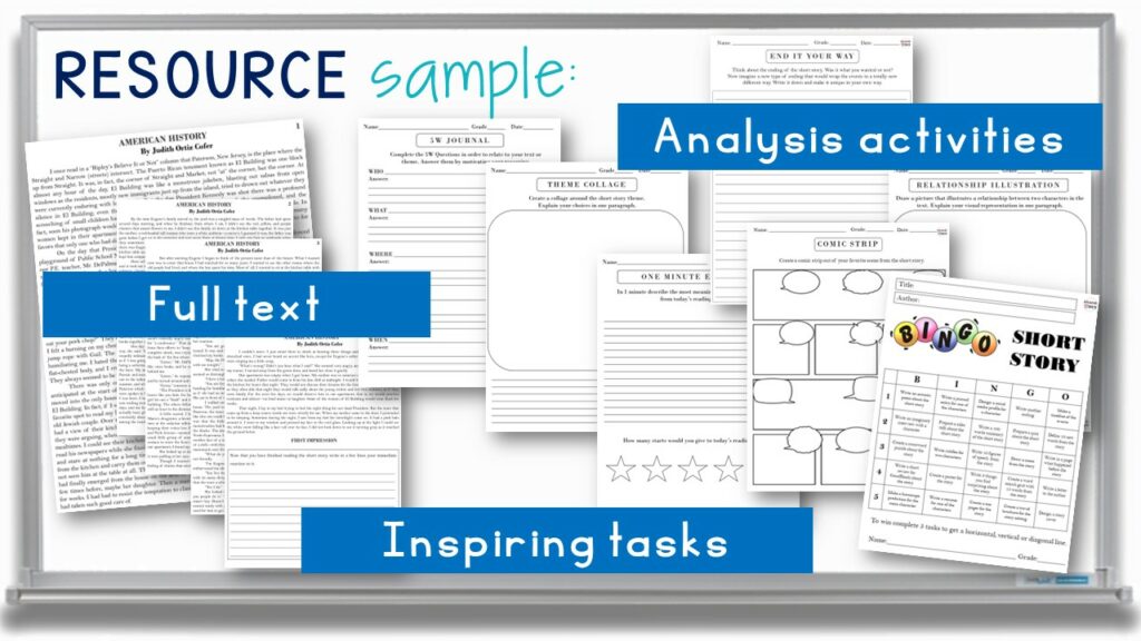 Hispanic Heritage Month Unit - Middle School Reading, Prompts, Print ...