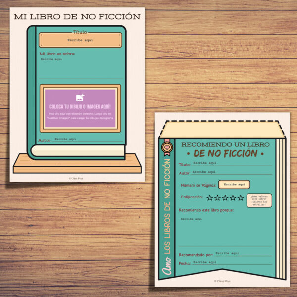 Libros de No Ficción Actividad | Google Slides | Made By Teachers