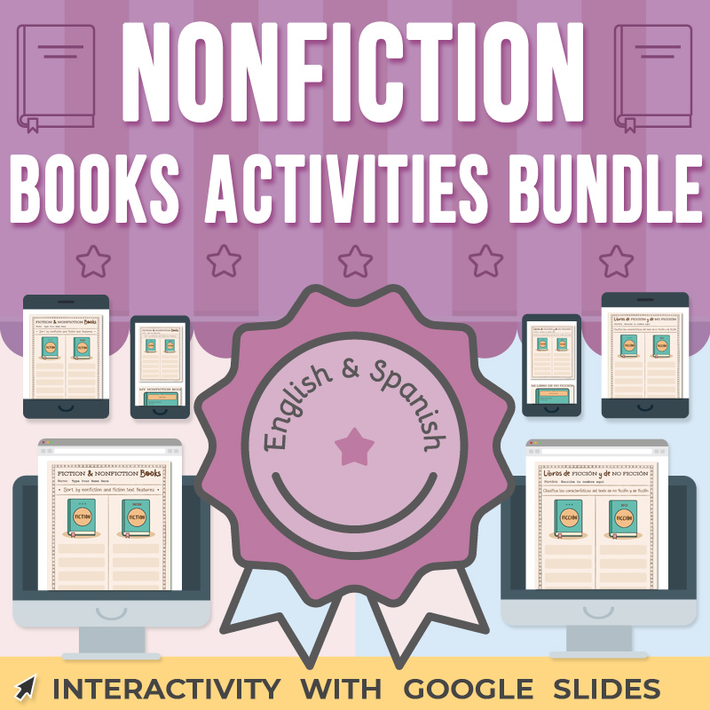 Nonfiction Books Activities | Google Slides BUNDLE | Made By Teachers