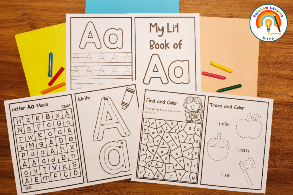 Alphabet Books | Alphabet Practice | Letter Review Booklet | Alphabet ...
