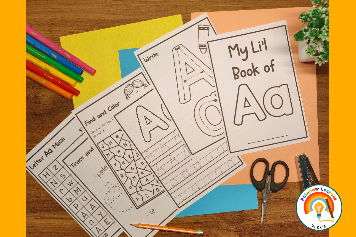 Alphabet Books | Alphabet Practice | Letter Review Booklet | Alphabet ...