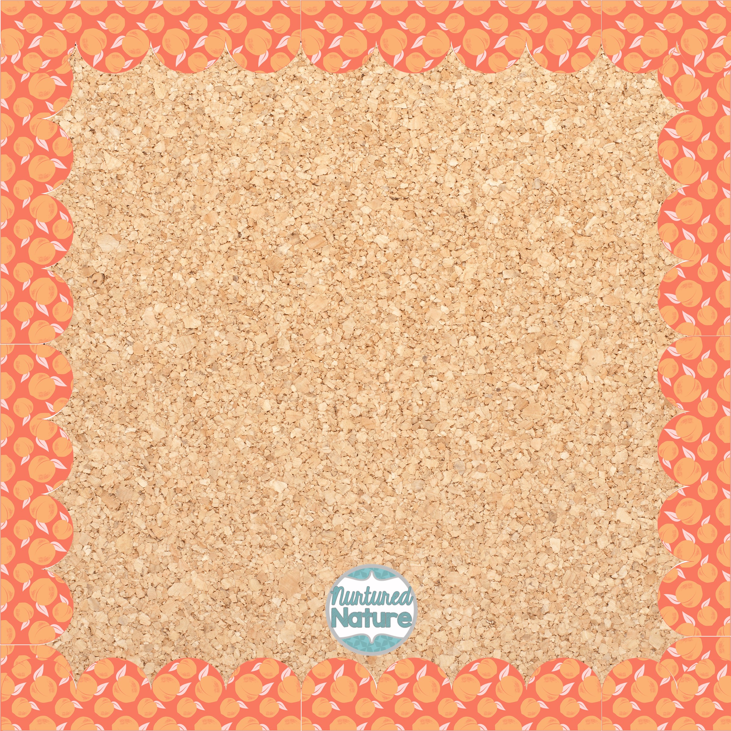 Peaches Bulletin Board Border - Printable Farmhouse Classroom Decor ...