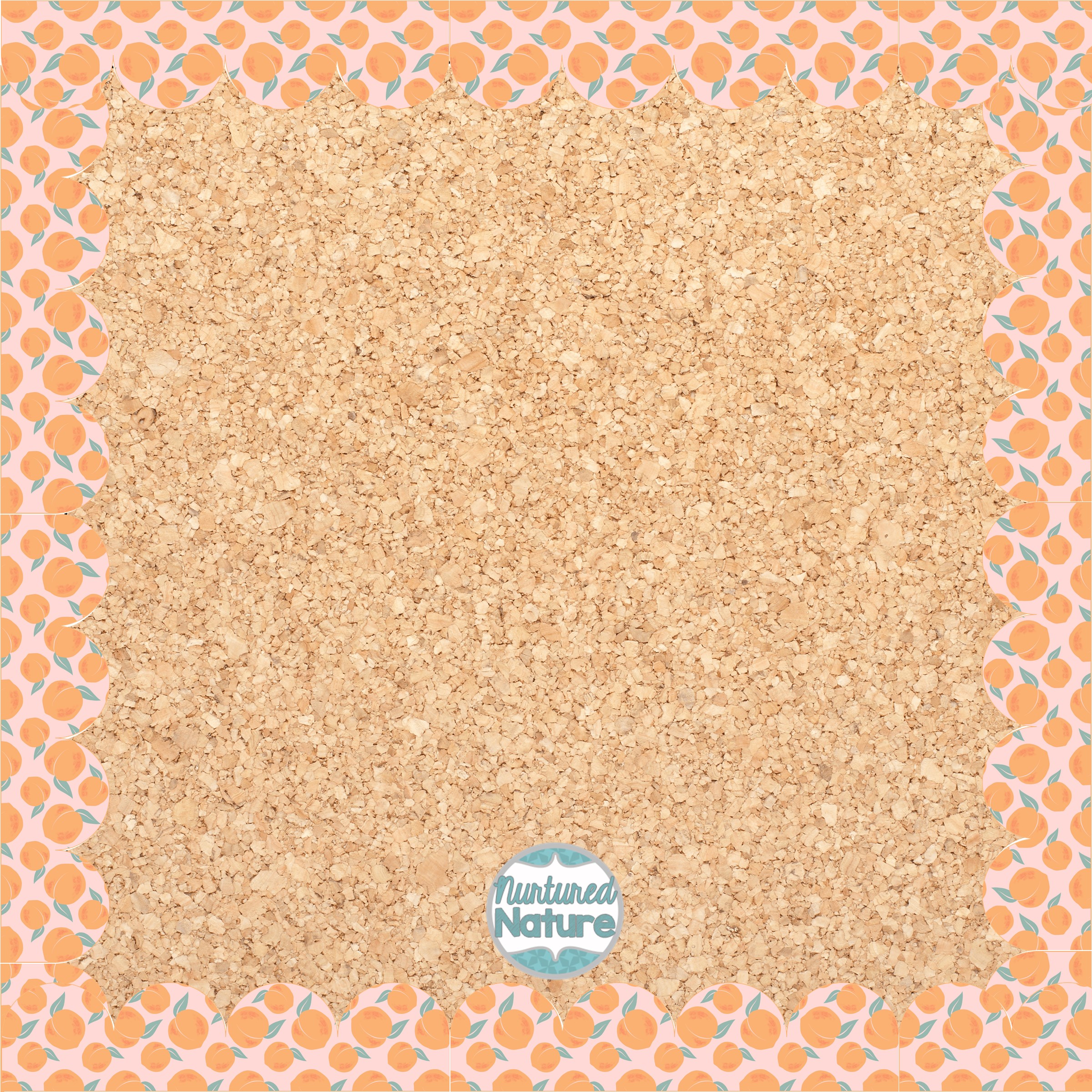 Peaches Bulletin Board Border - Printable Farmhouse Classroom Decor 2 ...