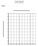 Blank Line Graph Template for Primary | Made By Teachers