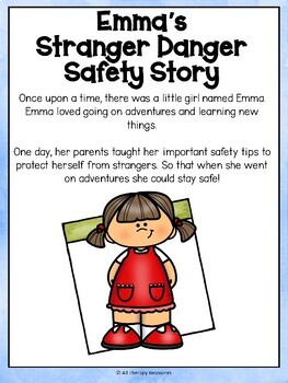 Stranger Danger Awareness: Emma's Stranger Danger Safety Story | Made ...