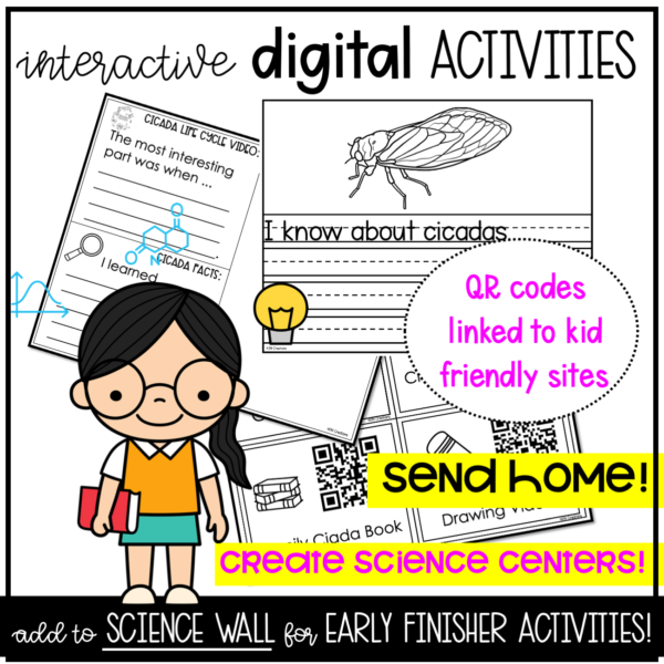 Send HOME Science Cicada Life Cycle l All about Cicadas l Insect ...