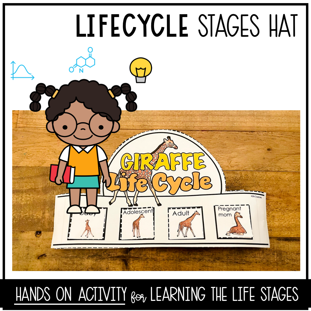 Send HOME Science Giraffe Life Cycle | All about Giraffes | Giraffe ...