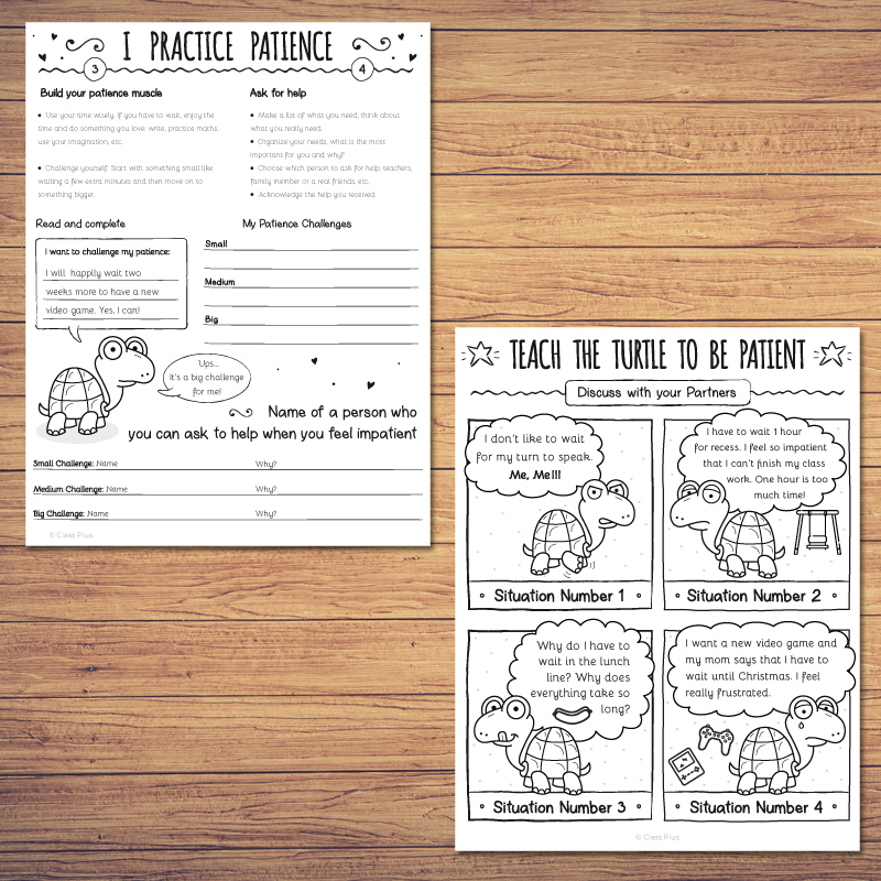 Patience | Turtle Theme | Made By Teachers
