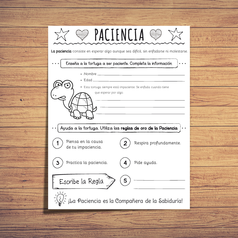 Paciencia | Tema la Tortuga | Made By Teachers