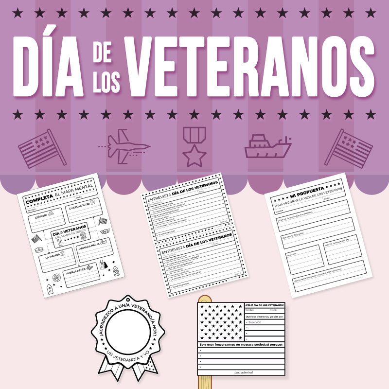 Día de los Veteranos Actividad | Made By Teachers