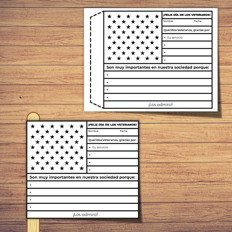 Día de los Veteranos Actividad | Made By Teachers