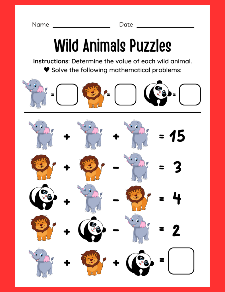 ♥Puzzles for Smart Kids♥ | Made By Teachers