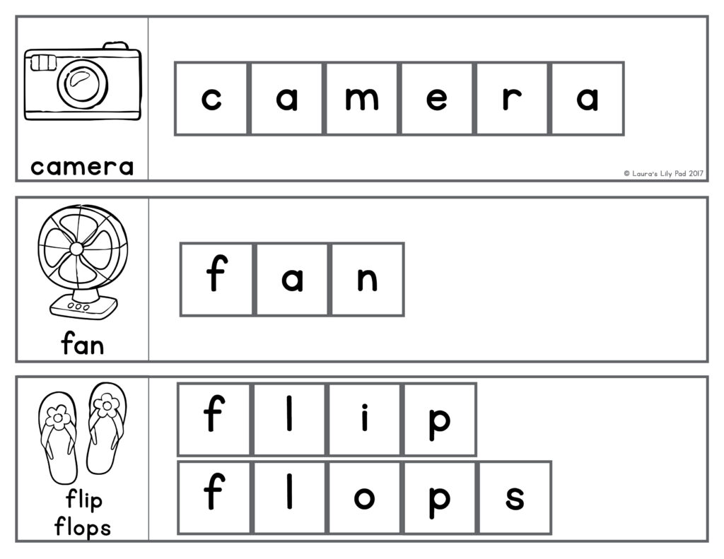 Summer Word Letter Tiles Cards | Made By Teachers