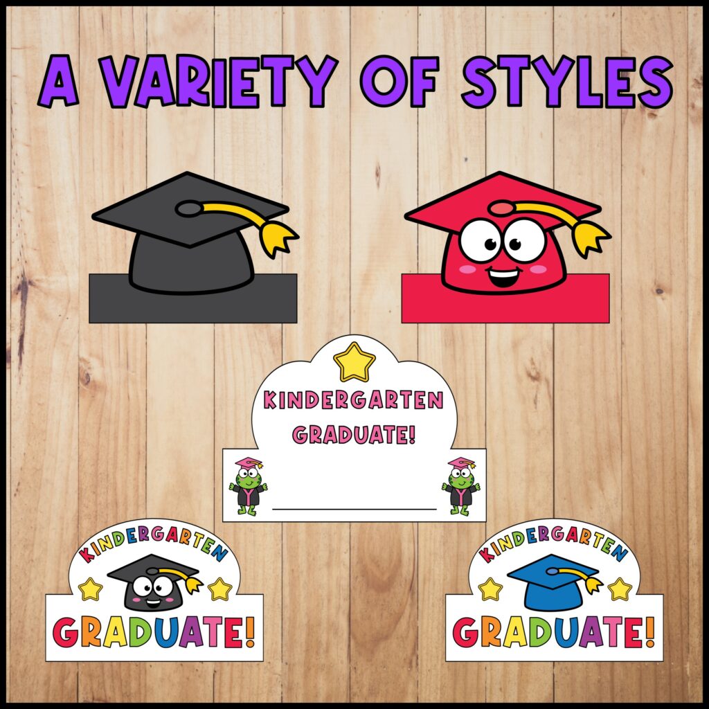 Kindergarten Graduation Crowns | End of Year Hats | Made By Teachers