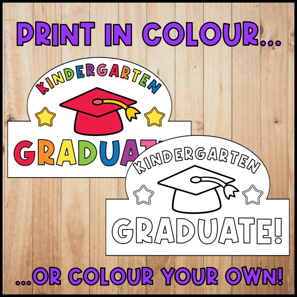 Kindergarten Graduation Crowns | End of Year Hats | Made By Teachers